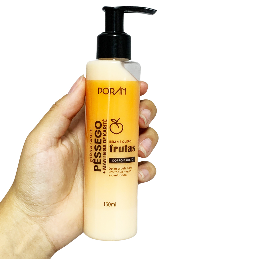 Porán - Hidratante Corpo e Rosto Pêssego Porán | Maquiagem Atacado - Virtual Make | Maquiagem ...
