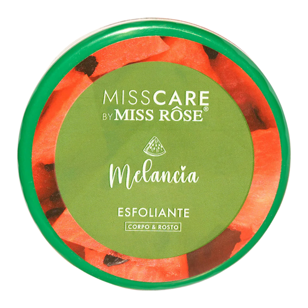 Esfoliante Corpo e Rosto Melância Miss Rôse | Make Virtual - Virtual Make | Maquiagem Atacado p ...