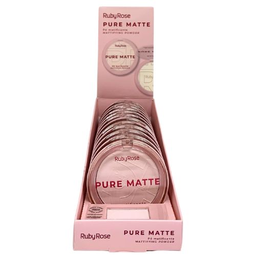 Pó Compacto Matificante Pure Matte Ruby Rose | Virtual Make - Virtual ...