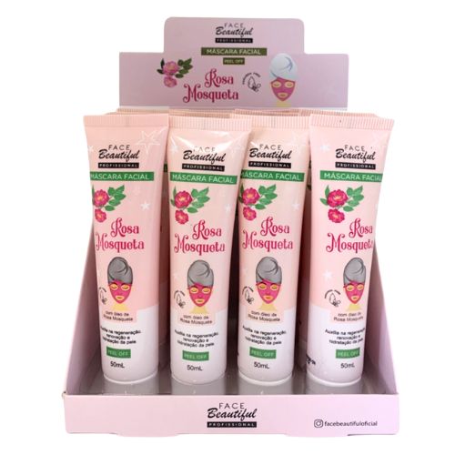 Máscara Facial Peel Off Rosa Mosqueta Face Beautiful | Makes - Virtual ...