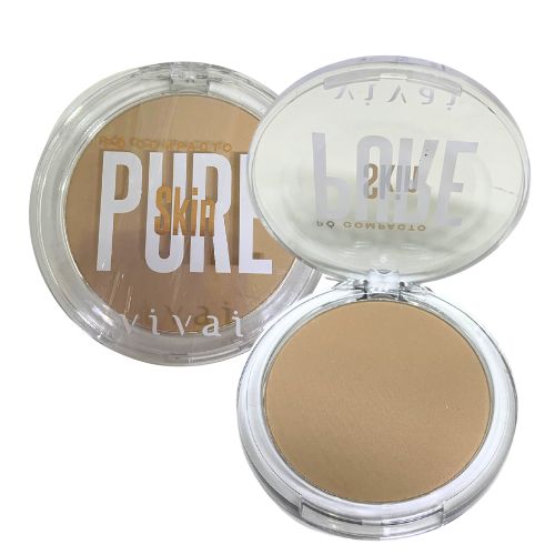 Pó Compacto Pure Skin Vivai 1211.1.1 | Maquiagem Revenda - Virtual Make ...