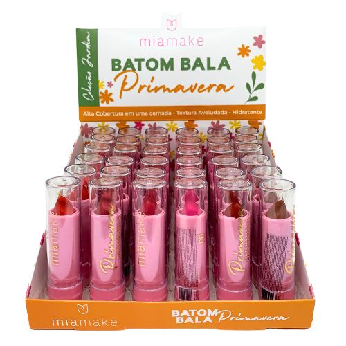 Batom Bala Primavera Mia Make 500 | Virtual Make Atacado - Virtual Make ...