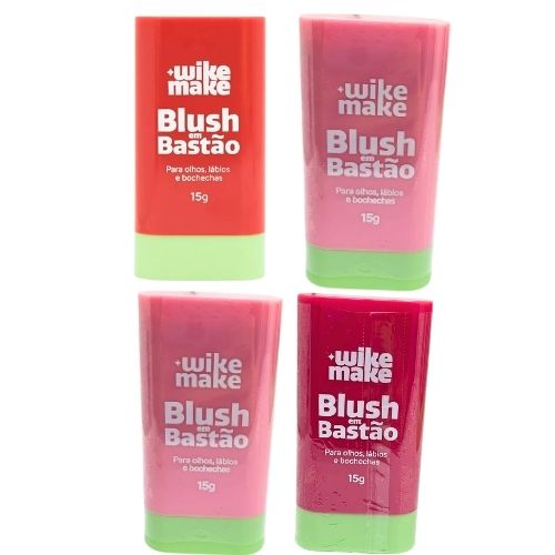Blush em Bastão Wike Make WM7004-086M24 | Maquiagem Barata - Virtual Make | Maquiagem Atacado p ...