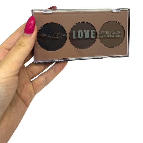 Paleta de Sombras para Sobrancelhas Cor 02 Max Love | Makes - Virtual ...