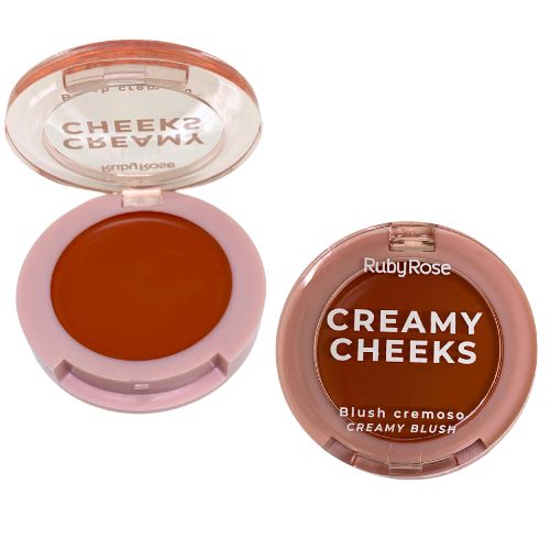 Blush Cremoso Creamy Cheeks Ruby Rose | Distribuidora de Maquiagem ...
