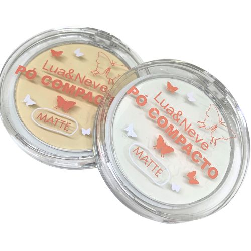 Pó Compacto Matte Lua Neve LN02379 | Atacado 24 unid - Virtual Make ...