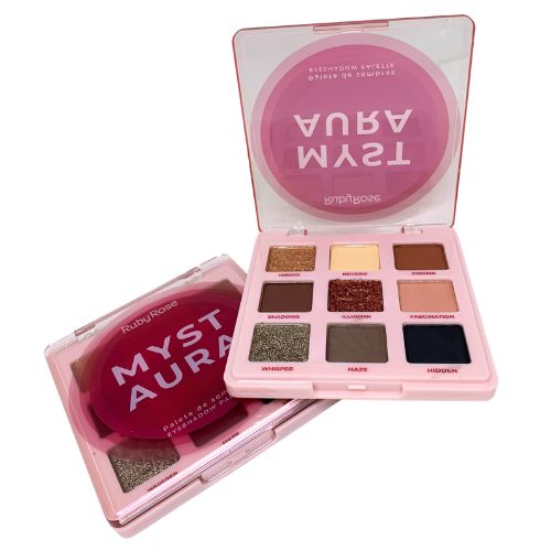 Paleta de Sombras Myst Aura Ruby Rose | Make para Revenda - Virtual ...