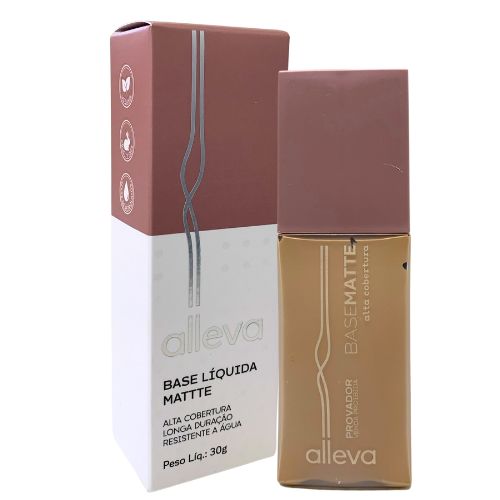 Base Líquida Matte Alleva box 30un | Virtual Make - Virtual Make ...