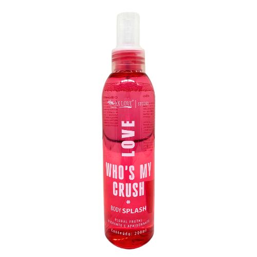Body Splash Who's My Crush Max Love 200ml - Virtual Make | Maquiagem ...
