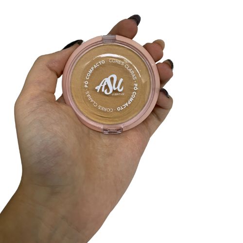 Pó Compacto Cores Claras ASU021 - Box com 24 unid. - Virtual Make ...