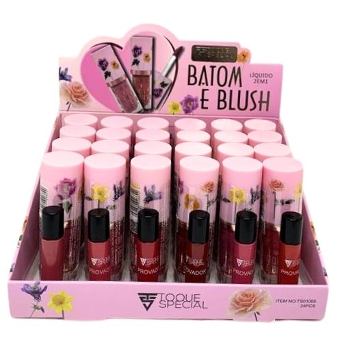 Batom e Blush Líquido 2 em 1 Toque Special - Make em Atacado - Virtual Make | Maquiagem Atacado ...