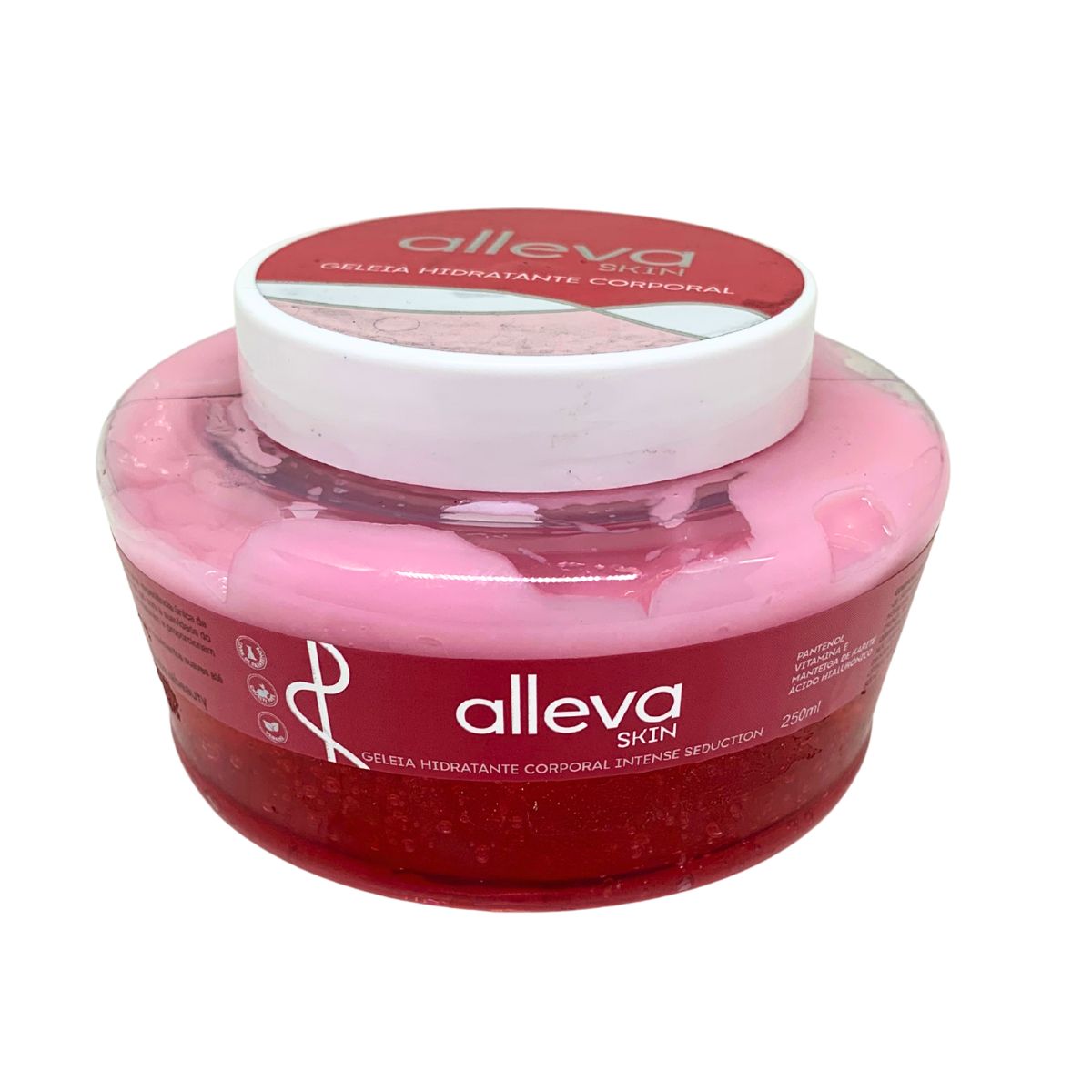 Geleia Hidratante Corporal Intense Seduction Alleva 250ml - Virtual ...