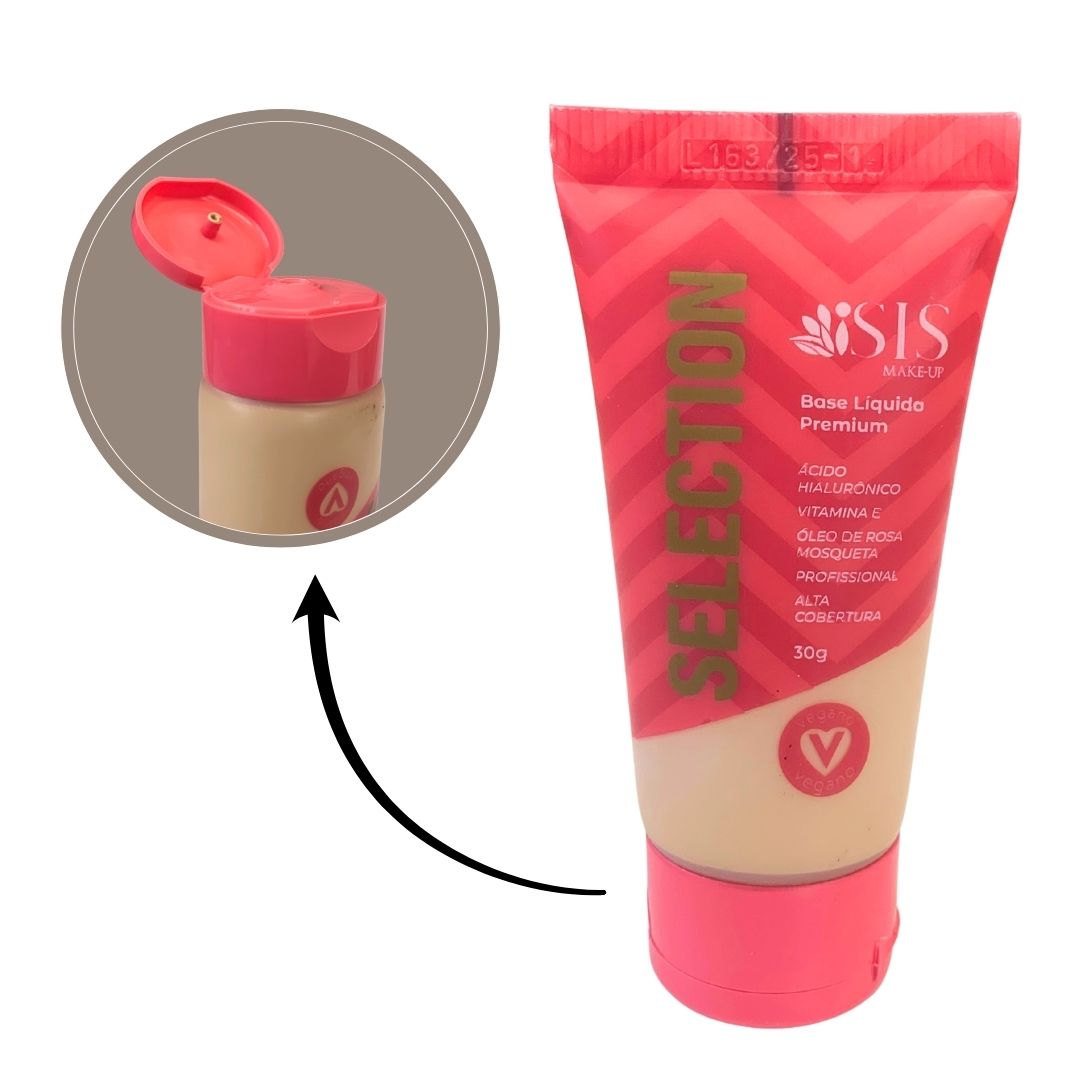 Base Líquida Premium Isis Makeup ISO48 Kit c/ 6 unid - Virtual Make ...