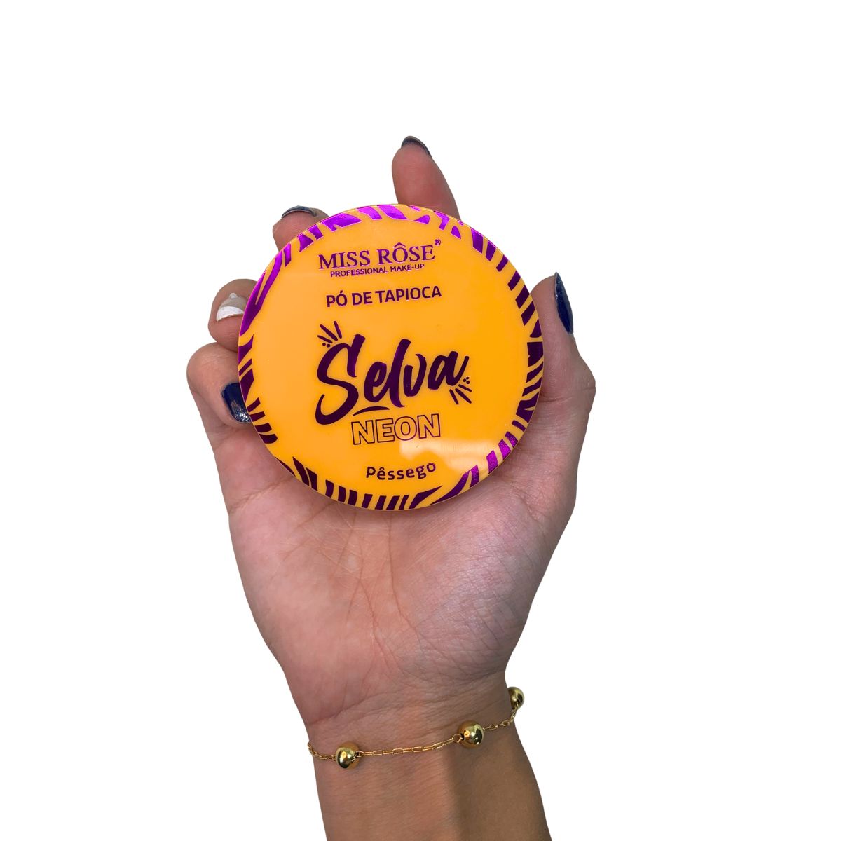 Pó Tapioca Pêssego Selva Neon Miss Rôse MR093/A - Box 15 Unidades - Virtual Make | Maquiagem ...