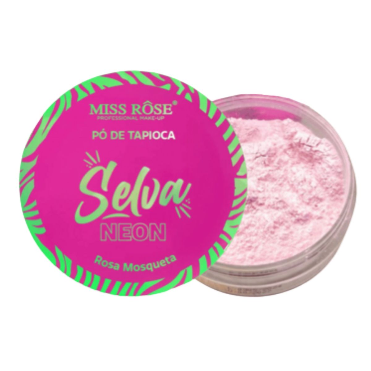 Pó Tapioca Rosa Mosqueta Selva Neon Miss Rôse MR093/B Atacado - Virtual ...
