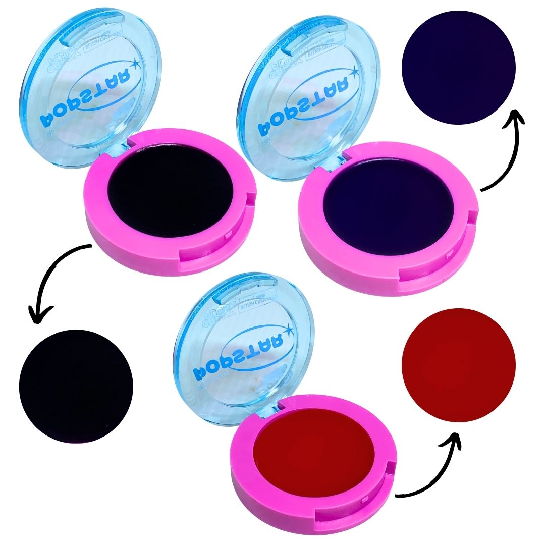 Blush Crazy Flush Ruby Rose Kit com 3 Unidades - Virtual Make ...