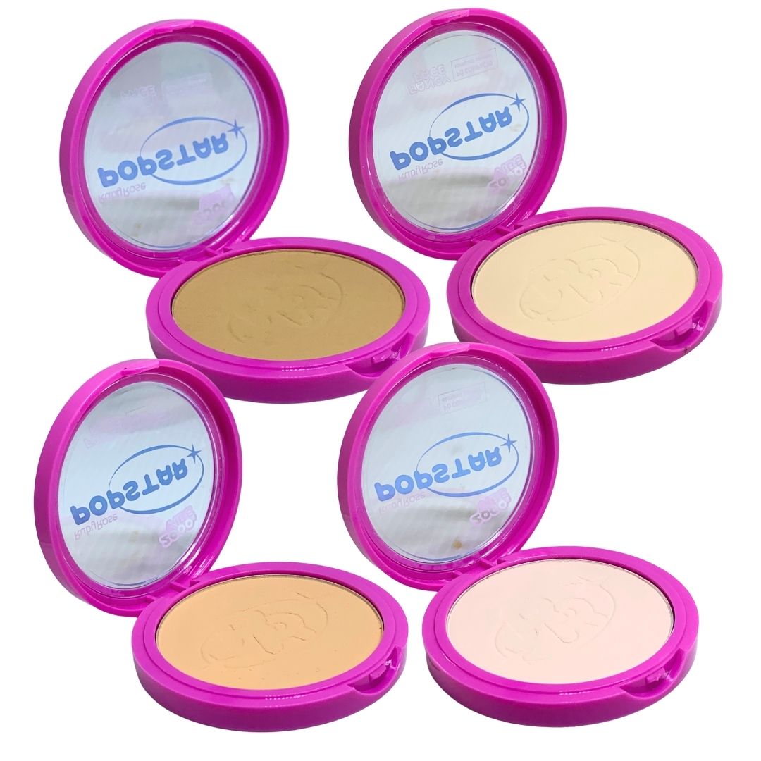 Pó Compacto Ruby Rose Fancy Face - Kit com 4 Unidades - Virtual Make ...