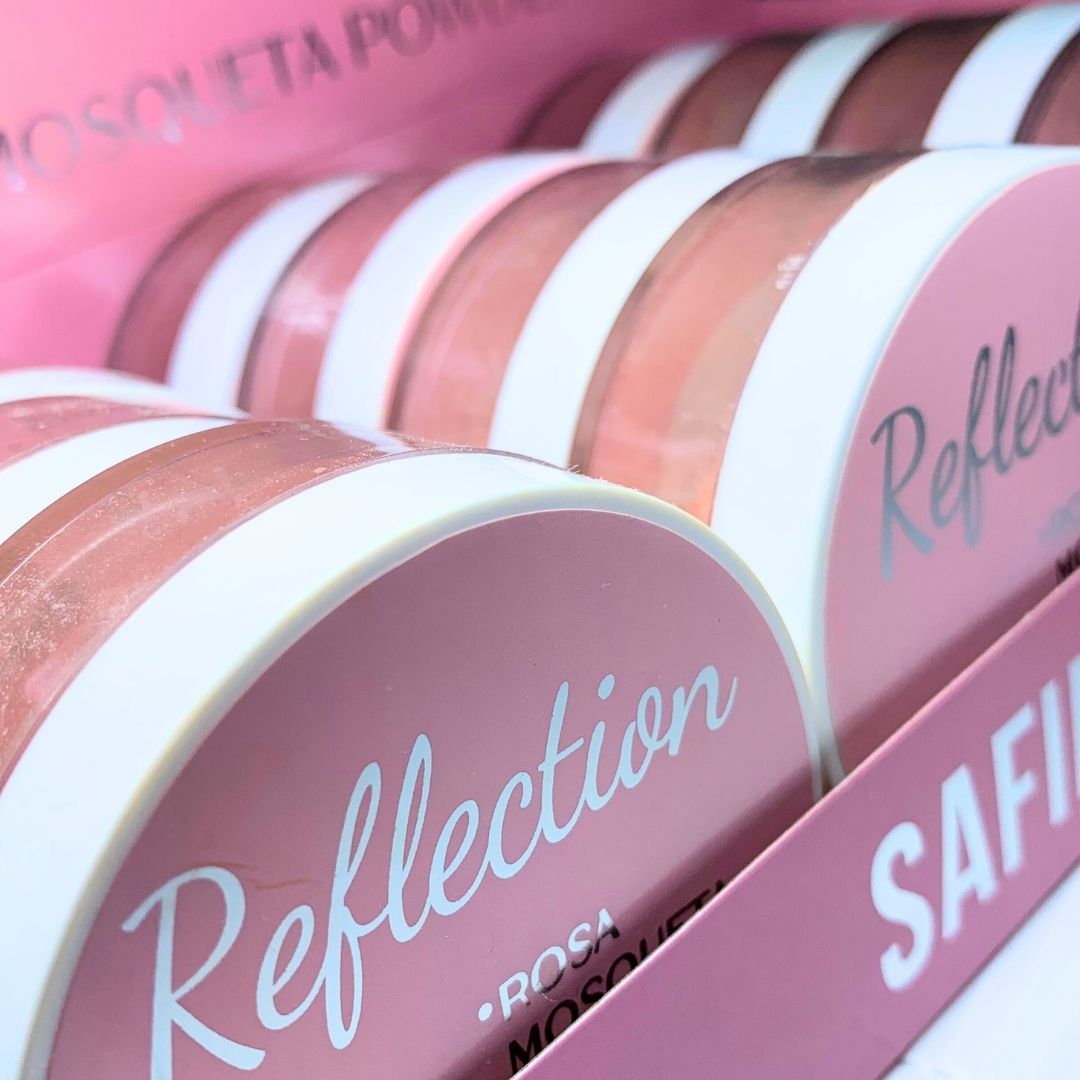 Pó Rosa Reflection Mosqueta Safira - Virtual Make | Maquiagem Atacado p ...
