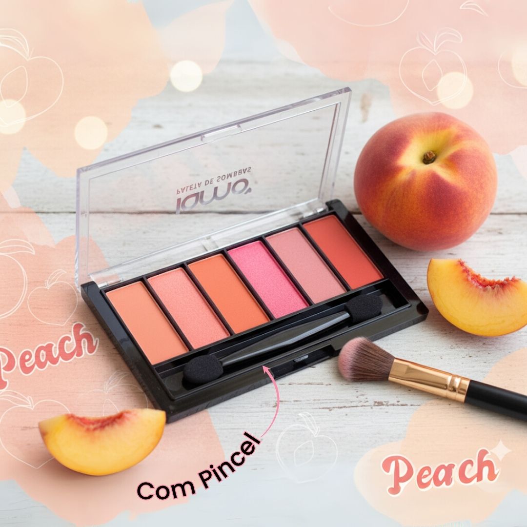 Paleta Iamo com 06 cores – Box com 24 unidade - Virtual Make ...
