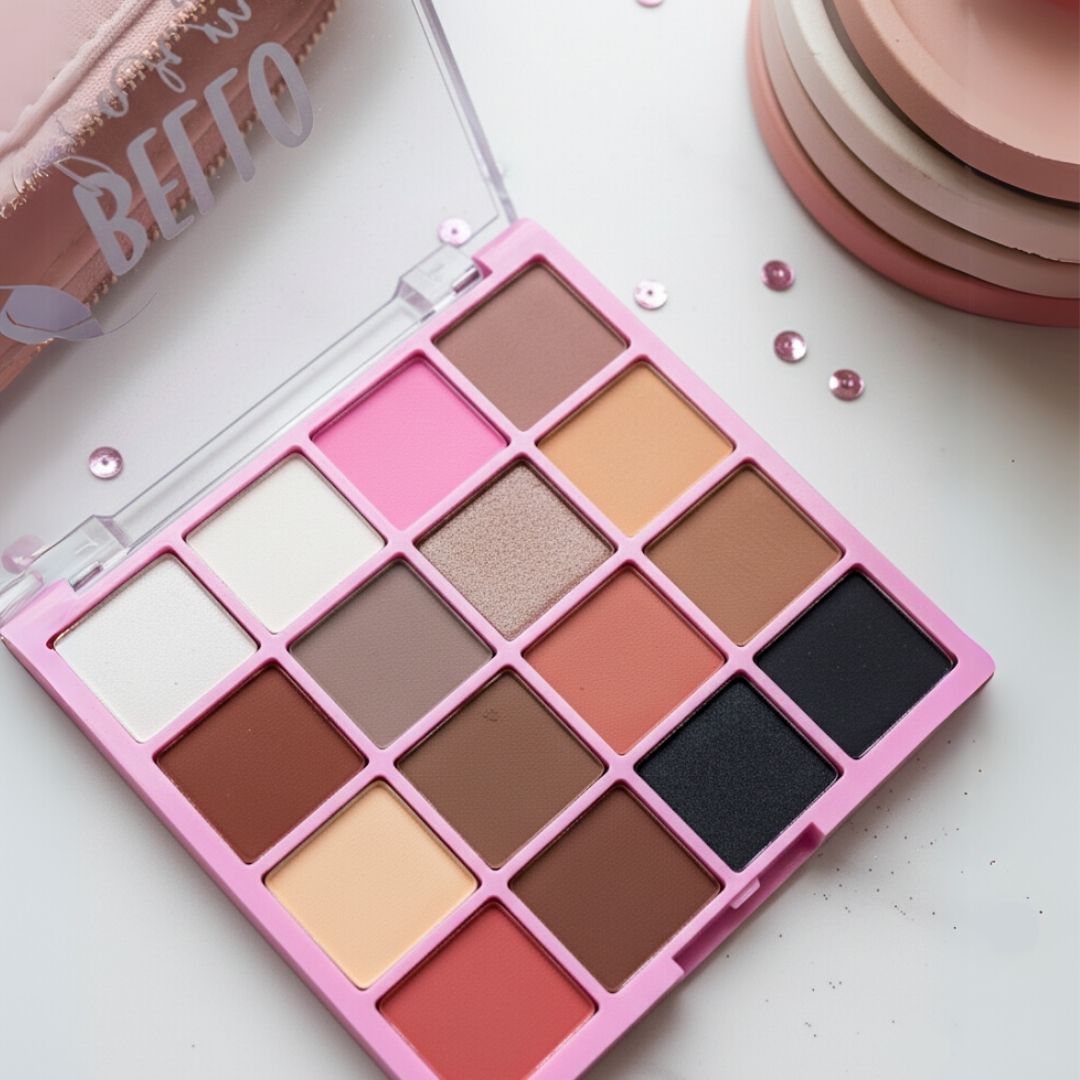 Paleta de Sombras Color Town Bello Charme - Box 12 Unid - Virtual Make ...