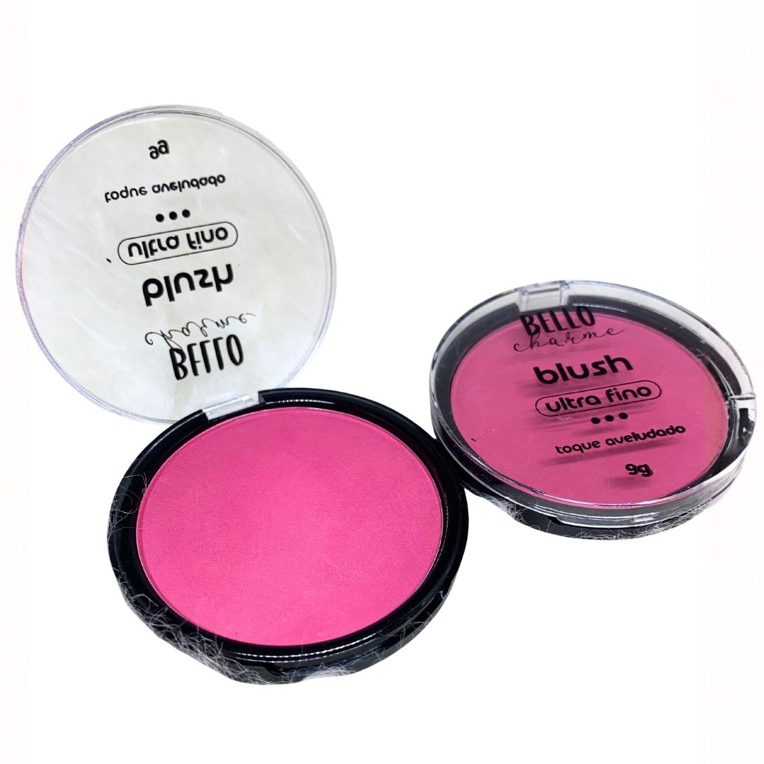 Blush Compacto Bello Charme BC39 - 4 Cores Intensas - Virtual Make ...