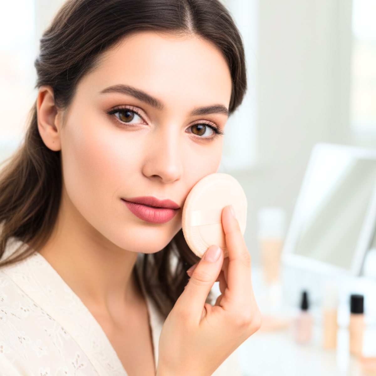 Esponja para Pó Mandala MM066 - Pcte c/ 12 unid - Virtual Make ...