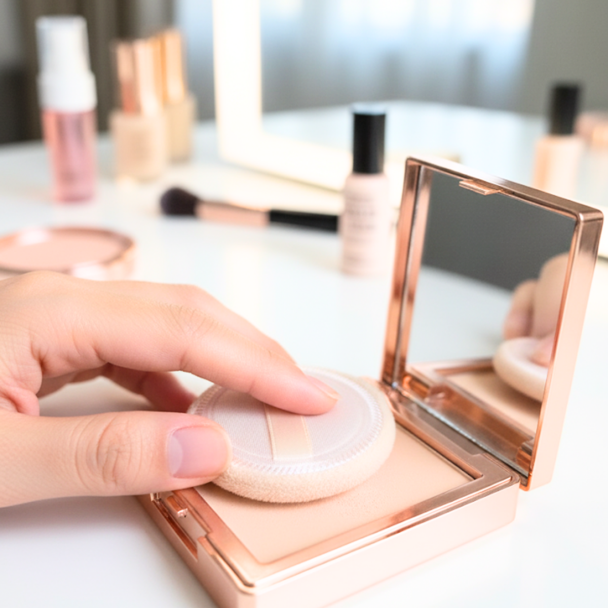 Esponja para Pó Mandala MM066 - Pcte c/ 12 unid - Virtual Make ...