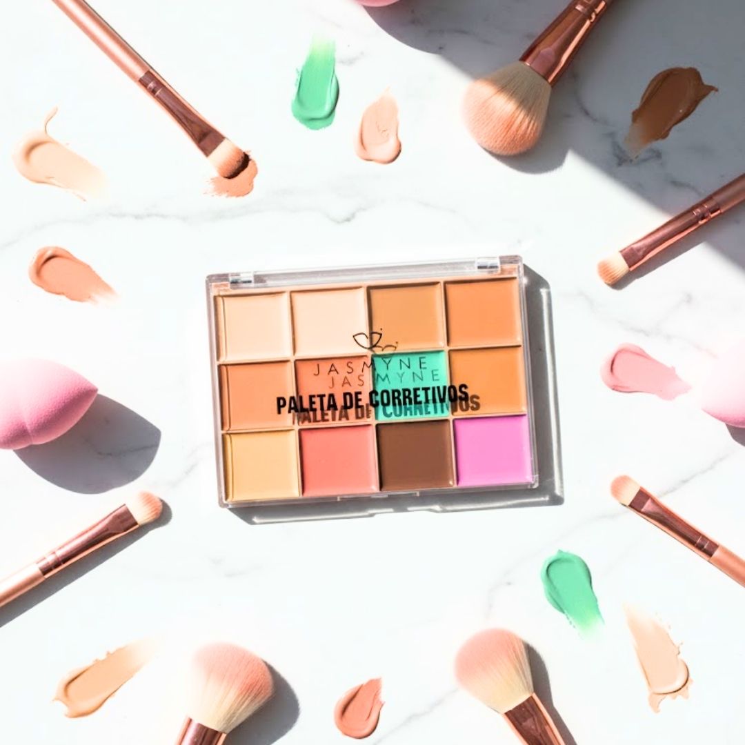 Paleta de Corretivos Jasmyne JS06116 — Makes Atacado - Virtual Make ...
