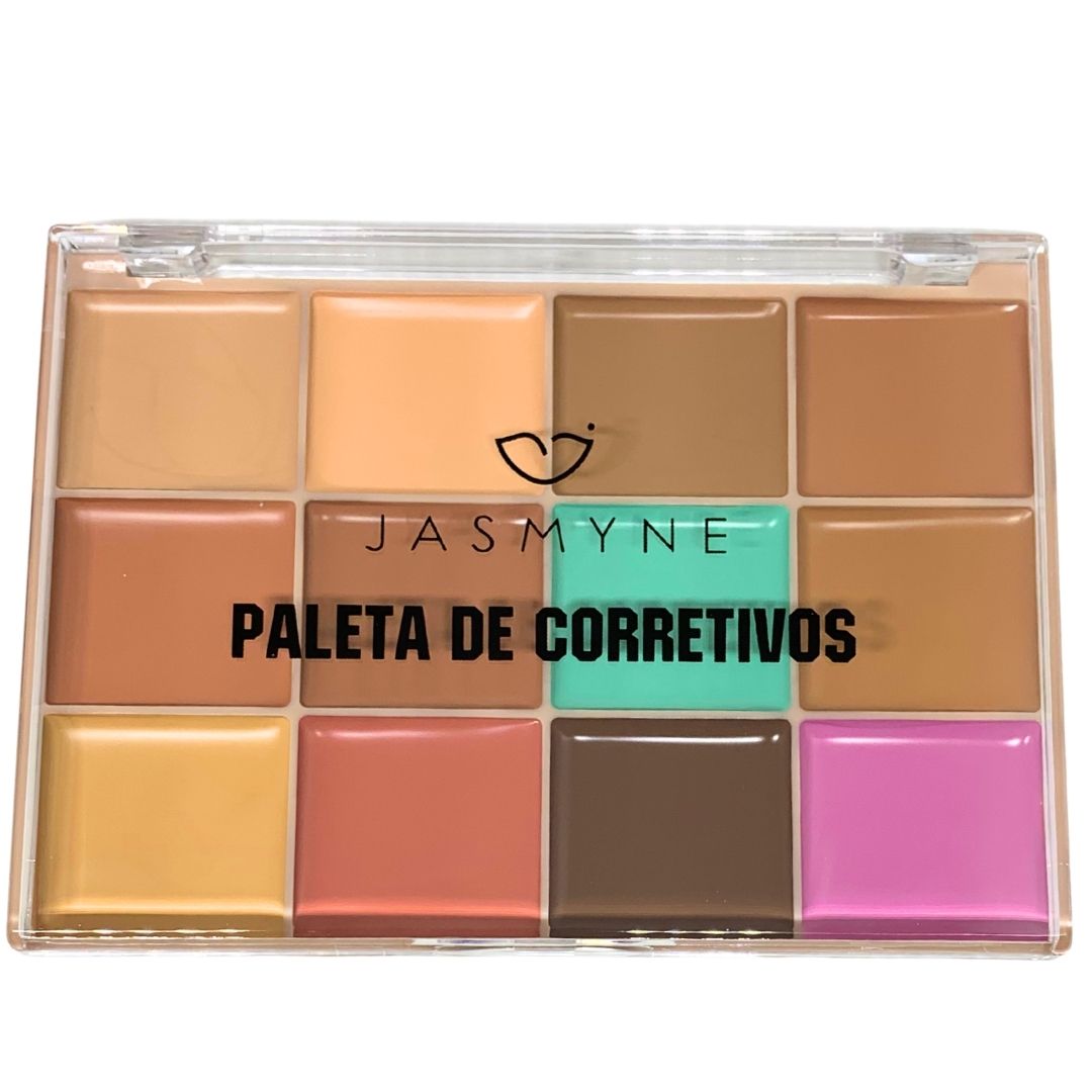 Paleta de Corretivos Jasmyne JS06116 — Makes Atacado - Virtual Make ...