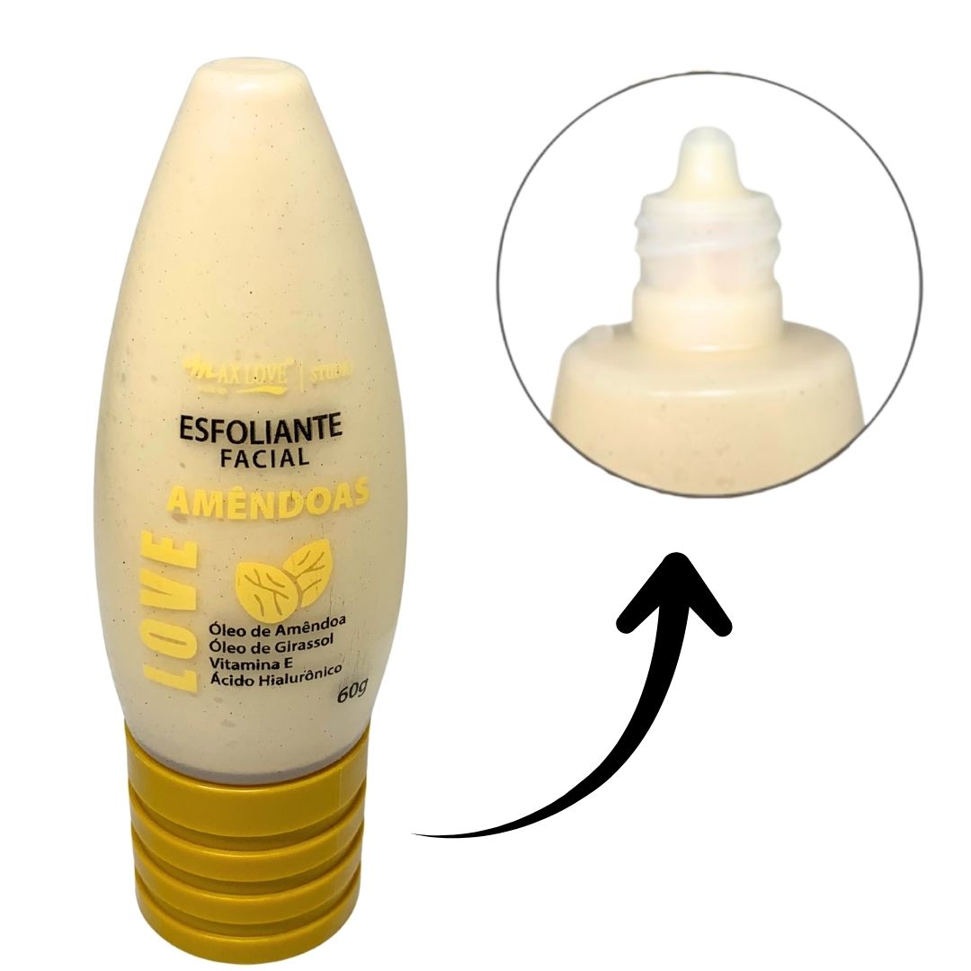 Esfoliante Facial Amêndoas Love Max Love - Maquiagem Barata - Virtual ...