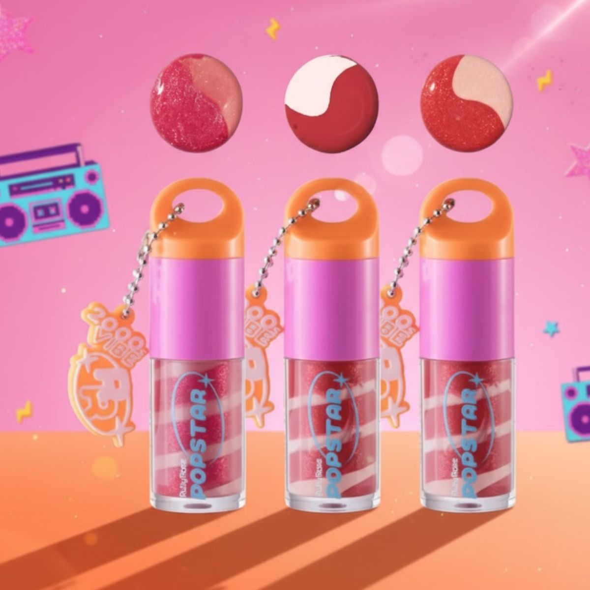 Gloss Labial Party Time Popstar G1 Ruby Rose Kit 6 unid | Virtual Make ...