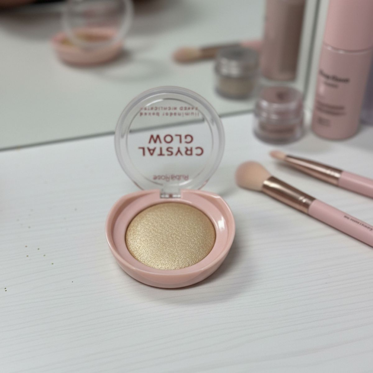 Iluminador Baked Crystal Glow G2 Ruby Rose Kit 4 unid | Virtual Make ...