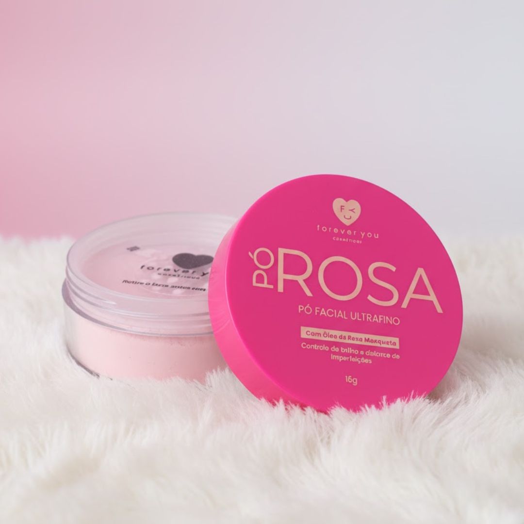Pó Facial Ultrafino Rosa Forever You FY018 - Virtual Make | Maquiagem ...
