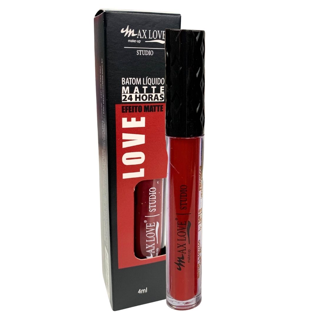 Batom Matte 24h Max Love Atacado - Fornecedor Maquiagem - Virtual Make ...