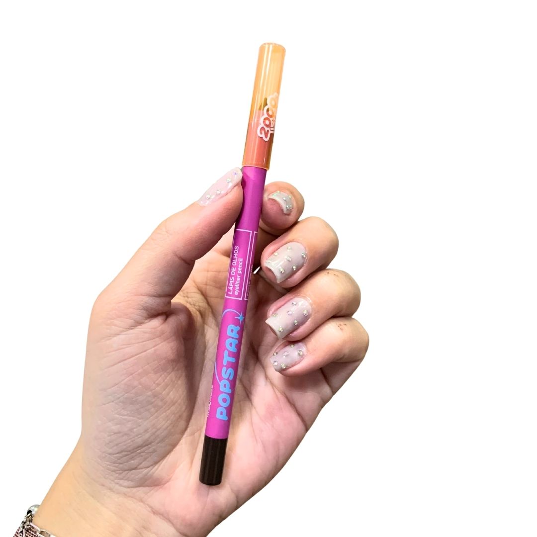 Lápis de Olho Marrom Ruby Rose Hot Blink Popstar HB-E2402-3 - Virtual Make | Maquiagem Atacado p ...