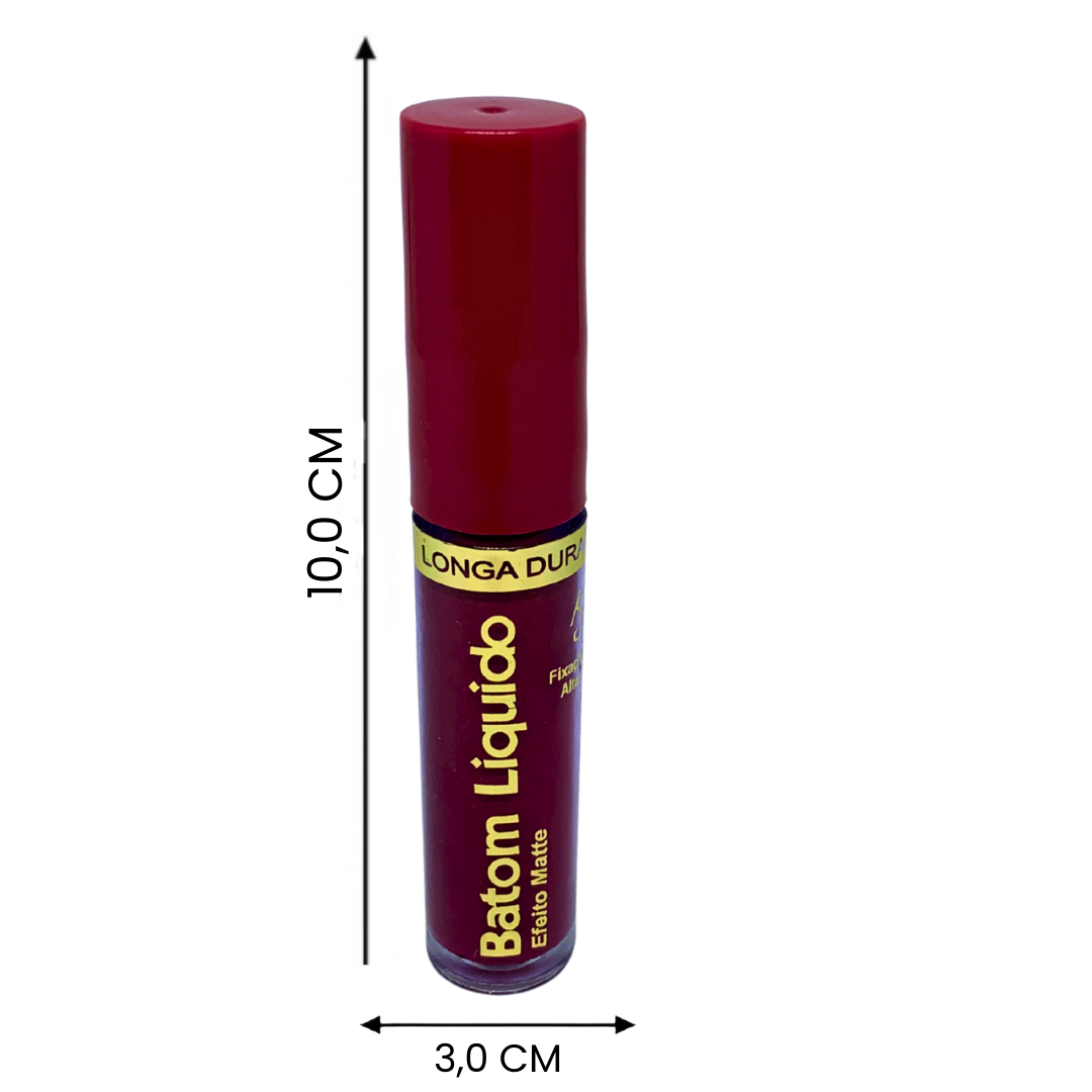 Batom Líquido Matte Kyráv Kit 6 Unidades 4,5g - Virtual Make ...