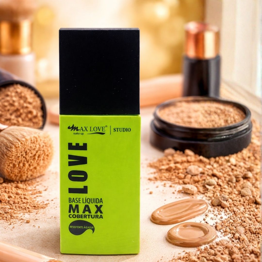 Base Líquida Max Love 510 Alta Cobertura Matte - Virtual Make ...