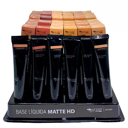 Base Matte HD Max Love Cores Médias e Escuras 12 ao19 – Box Atacado ...