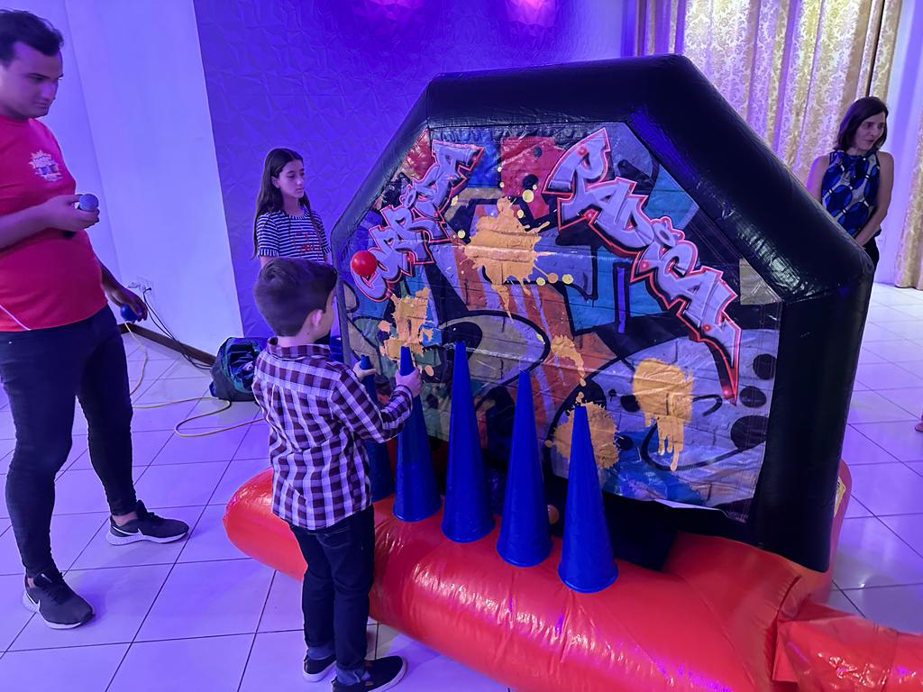 Locação do Jogo Dual Nerf Inflável em João Pessoa - PB - Locação de ...