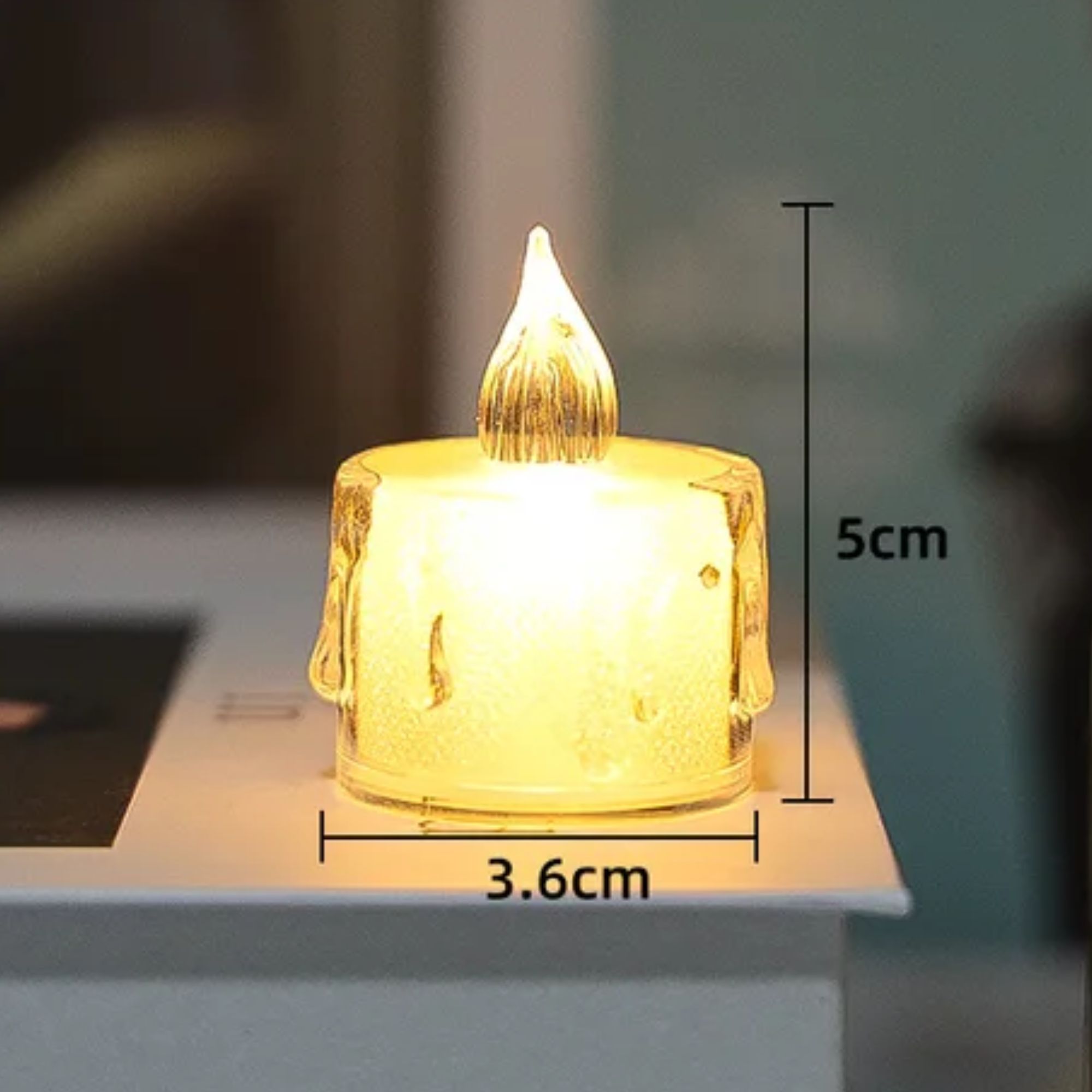 Mini Vela LED - Candlelit Minicúpulas