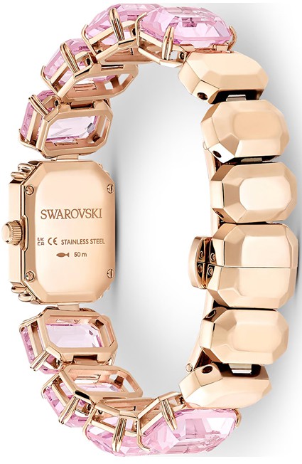RELÓGIO SWAROVSKI OCTOGONAL MILLENIA ROSA 5630837 - A Joia - As ...