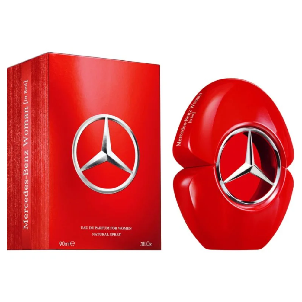 PERFUME MERCEDES-BENZ WOMAN IN RED EAU DE PARFUM FEMININO - A Joia - As ...