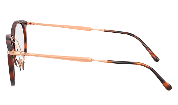 Armação Ray-Ban Acetato Metal Rb7255 5687 53 Feminino - A Joia - As ...