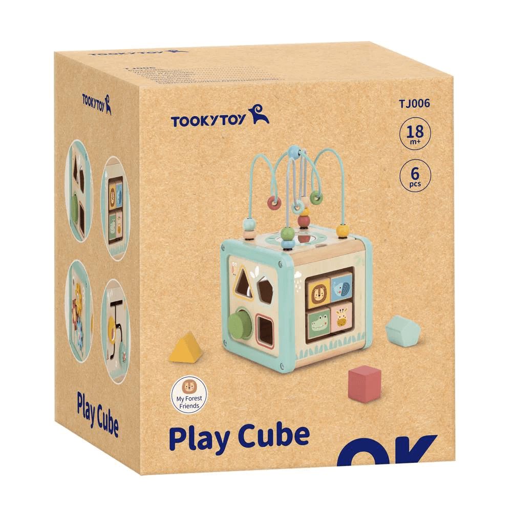 Cubo de Atividades Educativo Tooky Toy - Educativos Brinquedos