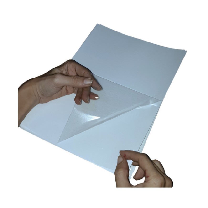 Papel Adesivo Transparente Off Paper 150grs pacto c/10 folhas - Pérola ...