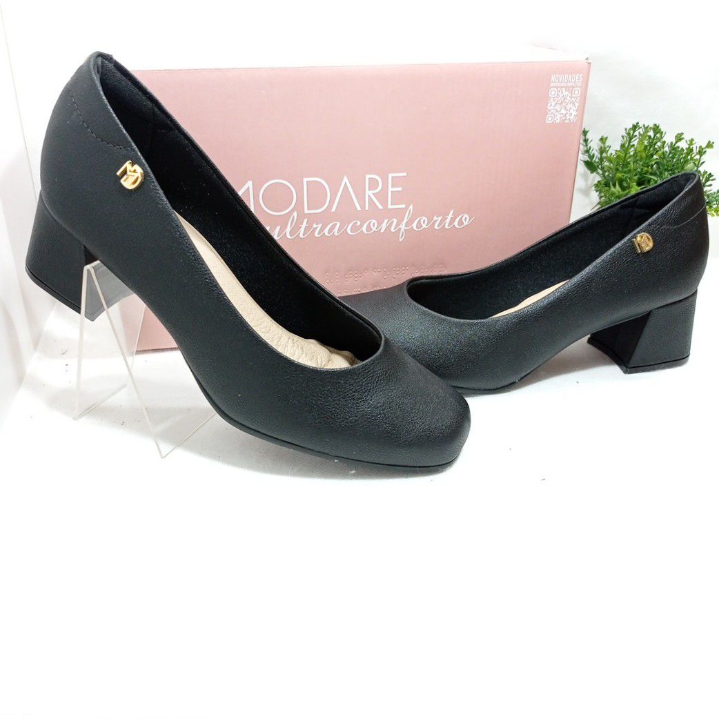 Sapato Modare Ultraconforto Salto GrossoTecnologia Ultracomfy - CASALAR.COM