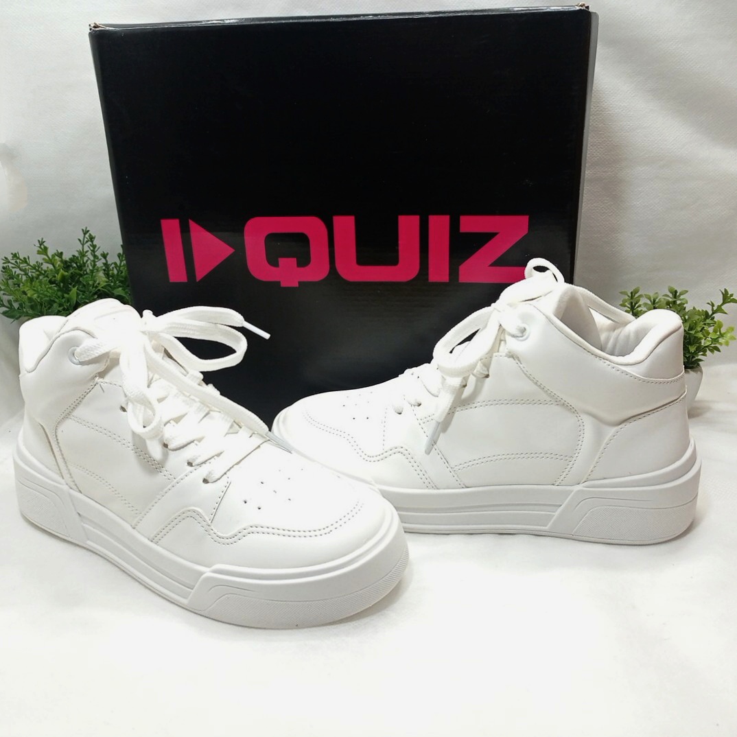 Tênis Quiz Botinha Urbana Branca - CASALAR.COM