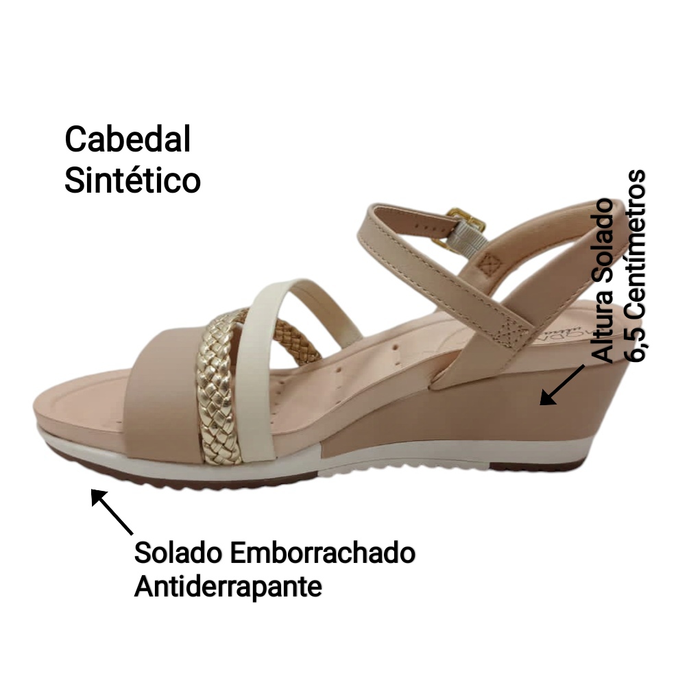 Sandália Modare Ultraconforto coleção 2025 - CASALAR.COM