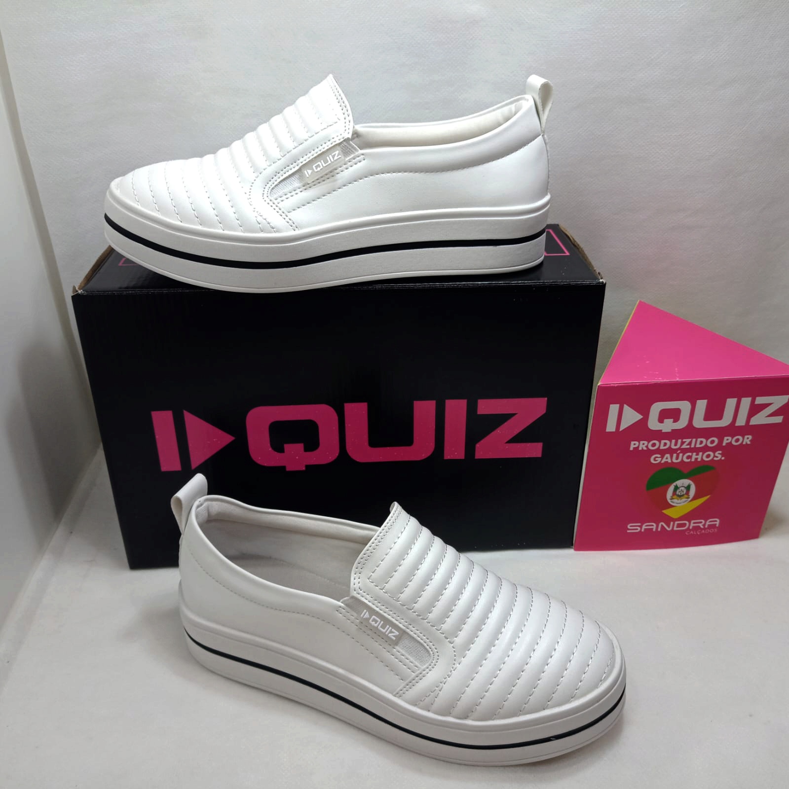 Tênis Quiz Urbano Branco - Casalarpontocom