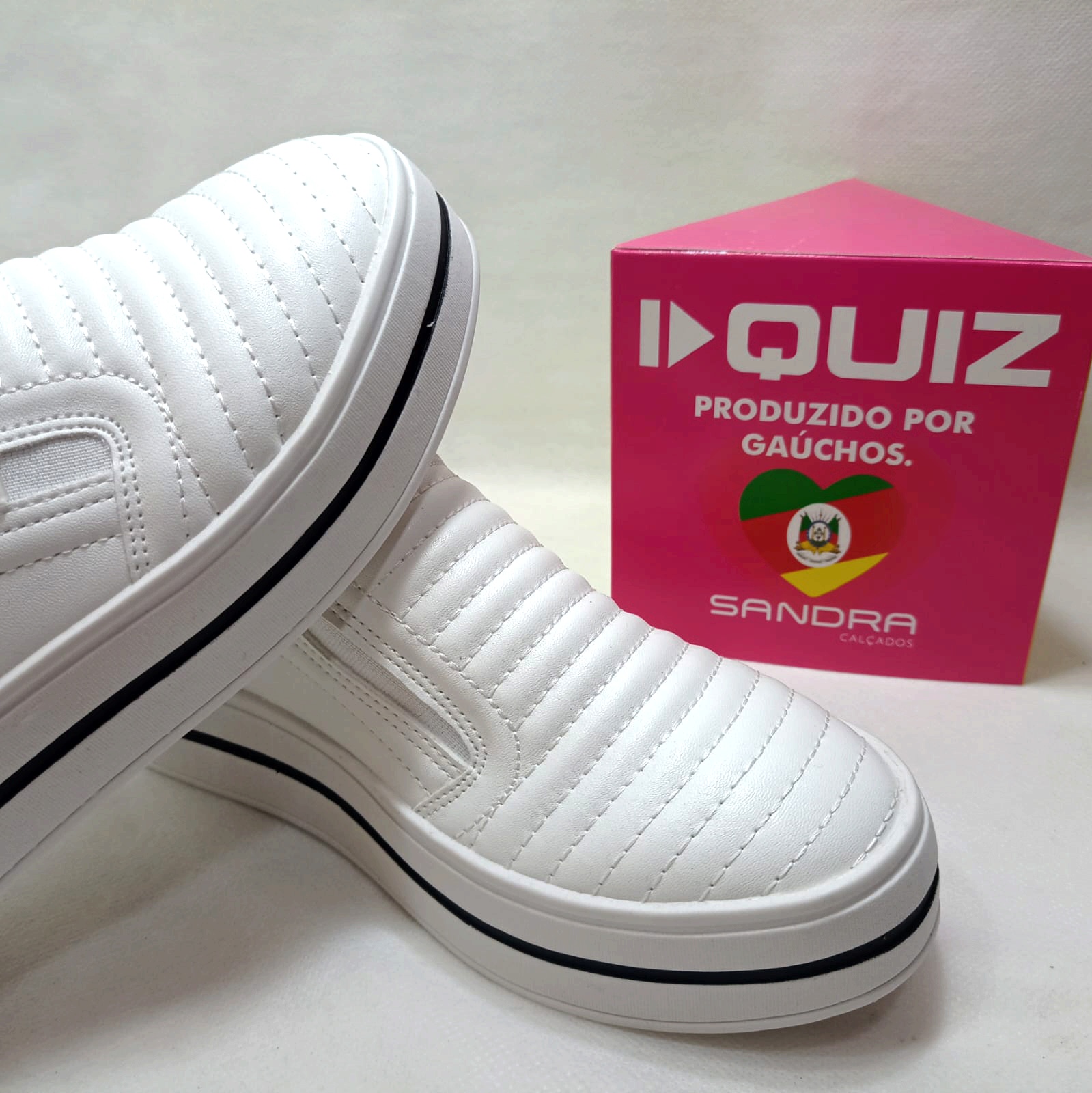 Tênis Quiz Urbano Branco - Casalarpontocom